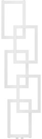 Mexen Grid, dekorativní koupelnový radiátor 1360 x 390 mm, 349 W, bílá, W215-1360-390-00-20