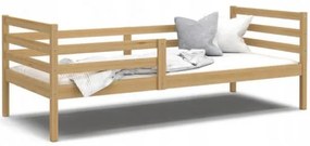 Dětská jednolůžková postel JACEK P 200x90 cm bez šuplíku BOROVICE