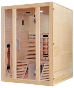 NIKIDO - S Infrasauna OSLO pro 2 osoby, 150x150x200 cm ( J40150 )
