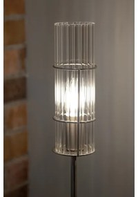 Markslöjd 108557 - Stolní lampa TUBO 1xE14/40W/230V 50 cm lesklý chrom/čirá