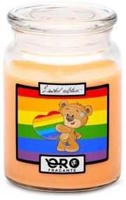 Svíčka LGBT Bear (Vůně svíčky: Tropické ovoce)