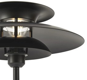 Retro stolní lampa černá ocel 45 cm - Pauly