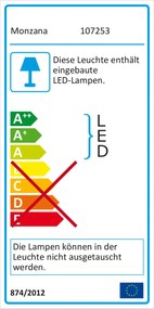 Monzana Stolní LED lampa s USB portem 107704