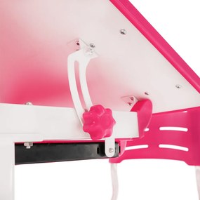 Rostoucí dětský stůl a židle ALEXIS Růžová