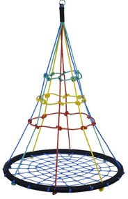 4iQ Houpací kruh s lezeckou stěnou 100 cm na dětská hřiště