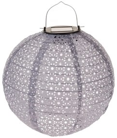 LED závěsné solární venkovní svítidlo ø 25 cm Luce – Dakls