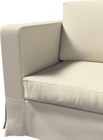 Potah na pohovku IKEA  Karlanda 3-místná nerozkládací, dlouhý barva béžová látka pletený vzor