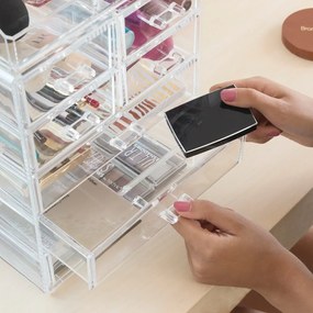 Průhledný kosmetický organizér InnovaGoods