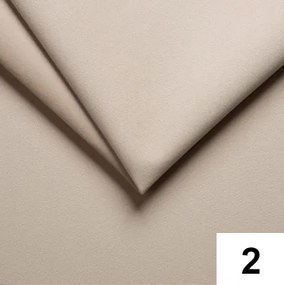 Čalouněná postel boxspring DIRELIS TRINITY 140x200 cm béžová Matrace: Matrace Bonell pružinová
