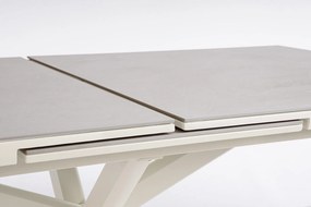 BIZZOTTO Rozkládací zahradní stůl KRION 163-203x93 cm světlý