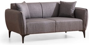 Hanah Home Dvoumístná pohovka BELISSIMO šedá 180 cm 560ARE1531