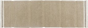 Lorena Canals Vlněný Koberec Steppe Beige 80x230 cm