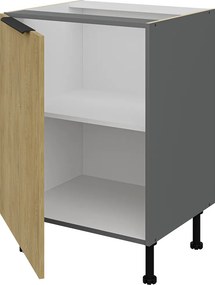 Kuchyňská linka CREMONA ac | 180 cm | UNI dvířka | antracit/cremona