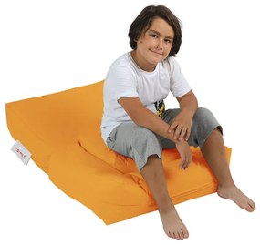 Atelier del Sofa Zahradní sedací vak Kids Single Seat Pouffe - Orange, Oranžová