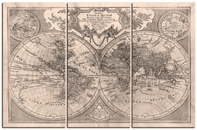 Obraz na plátně - Mapa antického světa 1101FB (135x90 cm)