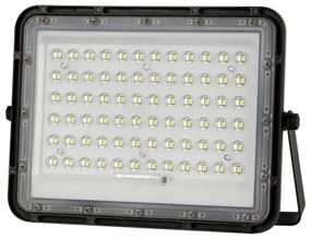 LED Venkovní solární reflektor LED/15W/3,2V IP65 4000K černá + DO