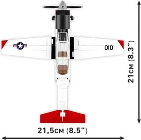 COBI Stavebnice Beechcraft T-6 Texan II 26625 / Měřítko 1:48 / 197 díl