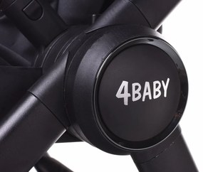 4Baby Kočárek 2v1 FOSTER  grafit