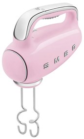 SMEG 50´s Retro Style ruční elektrický šlehač, pastelově růžový, HMF01PKEU