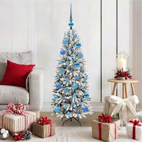 Umělý vánoční stromeček Bílá 120 cm PVC, plast, ocel a PE 3396028