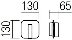 Světla a lustry REDO GROUP Redo Group LED světlo nad postel Quda 01-4473 starý bronz