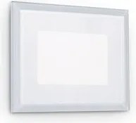 ILUX 255781 LED Venkovní nástěnné zápustné svítidlo Ideal Lux INDIO RECESSED 05W 255781 5W 585lm 3000K IP65 10,5cm bílé - IDEALLUX
