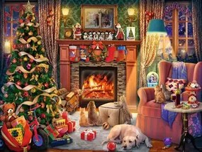 Ravensburger Puzzle Štědrý večer / 1500 dílků