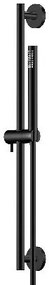 Steinberg 340 - Set sprchové hlavice, tyče a hadice, černá 340 1600 S