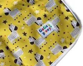 GaGa's Přebalovací podložka Žlutá zebra