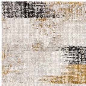 Tribeca Design Kusový koberec Zoom Lines Gold Rozměry: 120x170 cm