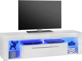 XXXLutz KOMODA POD TELEVIZI, bílá, 153/44/44 cm MID.YOU - Online Only TV příslušenství - 000572011015