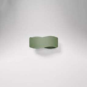 Sollux Lighting Nástěnné svítidlo TILA 30 olivově zelené