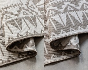 ELLE Decoration, Kusový koberec Gemini 106021 Linen z kolekce Elle – na ven i na doma, 80x150, béžová, chodba / předsíň