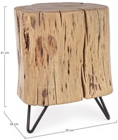 BIZZOTTO Dřevěná stolička ARTUR 41cm 0745641