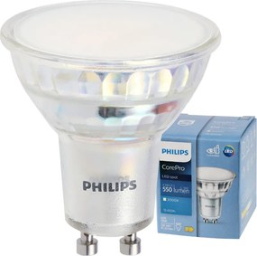 SADA 3x žárovka Philips GU10 4,9W 550lm 112lm/W 3000K EyeComfort CorePro
