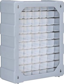 Organizér se 60 zásuvkami 38 x 16 x 47,5 cm 147588