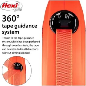 Flexi Xtreme L pásek 8m oranžové / Vodítko