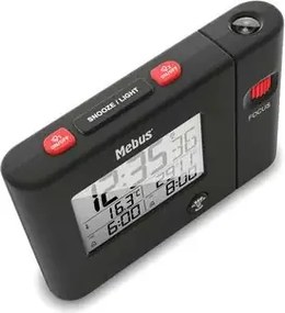 Mebus 25795 - Rádiem řízený budík s projektorem / 3 x AAA / 1x USB