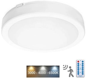 Kobi LED Koupelnové stropní svítidlo se senzorem NAIROS LED/18W/230V IP65 bílá + DO KFN2X18WBI