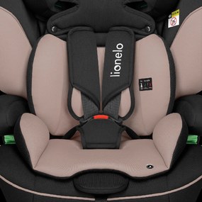 Autosedačka Lionelo Levi I-Size 76 - 150 cm Farba: Sporty Black