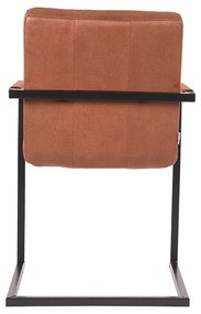 LABEL51 jídelní židle MILO koňak Color: Cognac UK-30.208