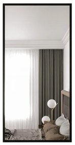Zrcadlo Narulto 60x100, Barva: černá