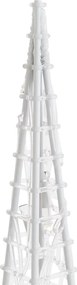 Akrylový dekorativní světelný LED kužel modrý 90 cm 328961