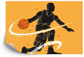 Fototapeta Driplující Basketbalový Hráč Omyvatelný vlies 104x70.5
