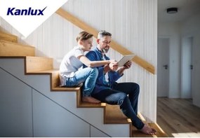 Orientační svítidlo 12V Kanlux TERRA LED PIR B-WW 3000K teplá bílá 29861