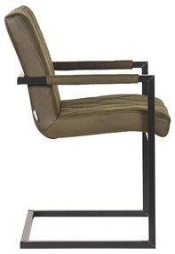 LABEL51 jídelní židle DENMARK zelená Color: Army green UK-30.247