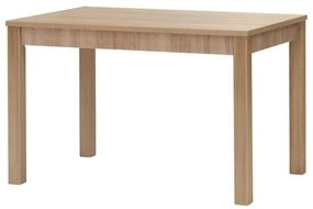 Stůl CASA MIA 120x80 cm + 40 rozklad dub sonoma