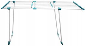 Erga Model 306U, stabilní teleskopický sušák na prádlo 202x55x92 cm, bílá-zelená, ERG-SEP-10SUSSTOPROFE
