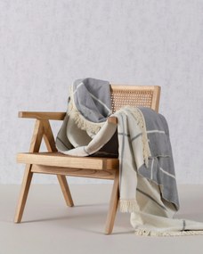 Deka Cotton Cloud 150x200 Grey&amp;Ecru Check