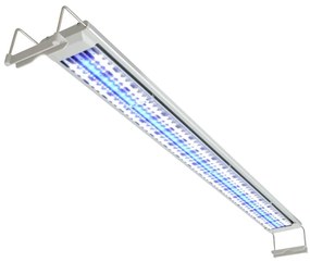 vidaXL Marketos LED akvarijní lampa 100–110 cm hliník IP67